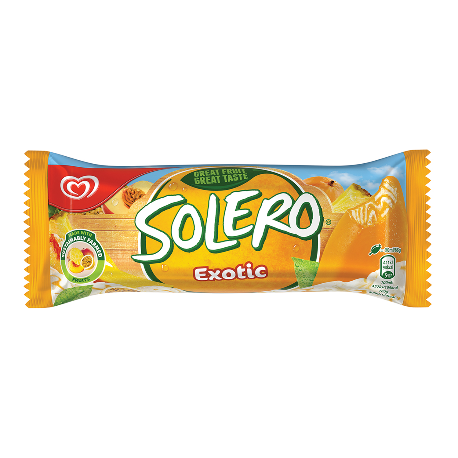 Solero Exotic - Ice Cream Supply wholesale from D'Auria Brothers