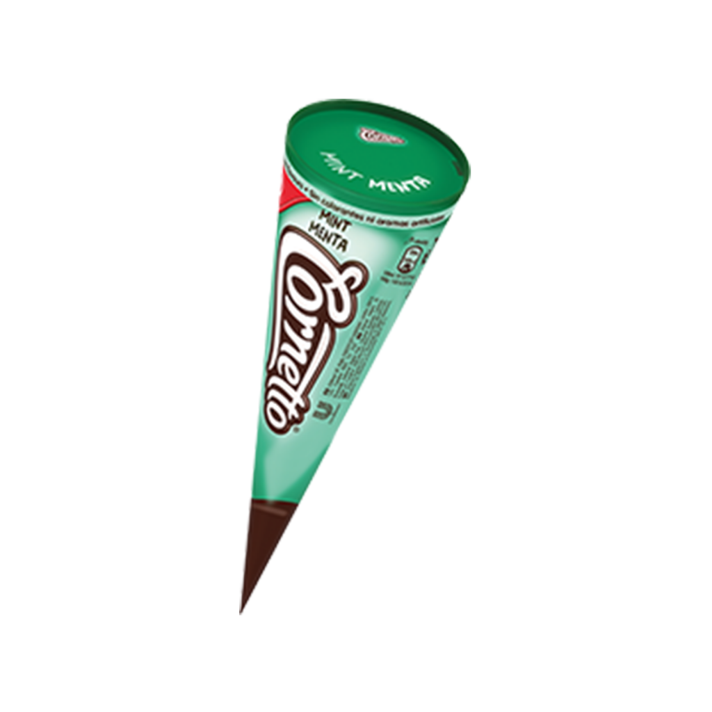 Cornetto Mint - Ice Cream Supply wholesale from D'Auria Brothers